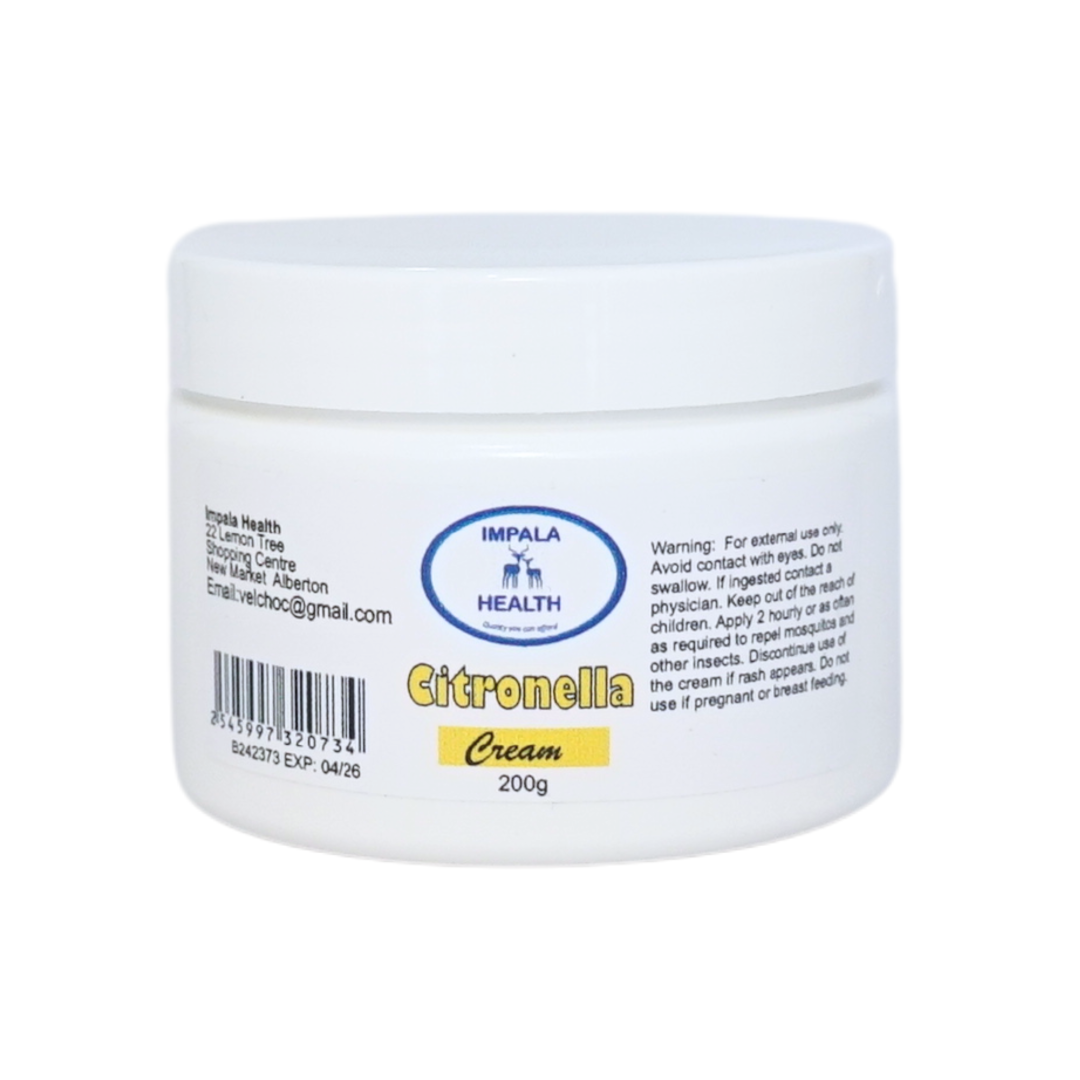 FL Citronella Cream 200g – Impala Health