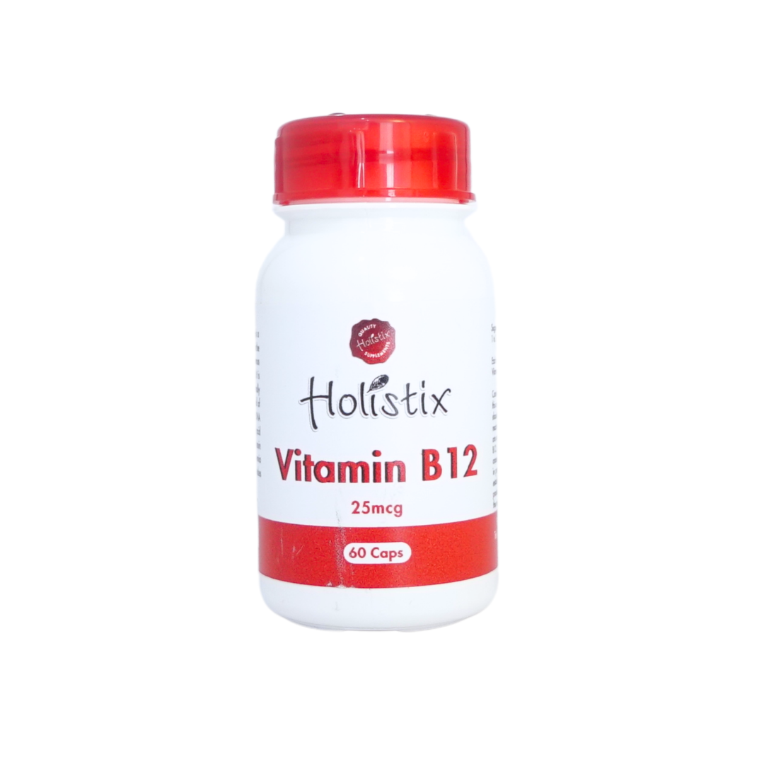 HOL Vit B12/ 25mcg Caps 60 – Impala Health