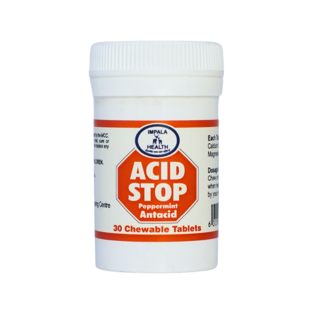 Stop Acid Chewable 30 Tabs – Impala Health